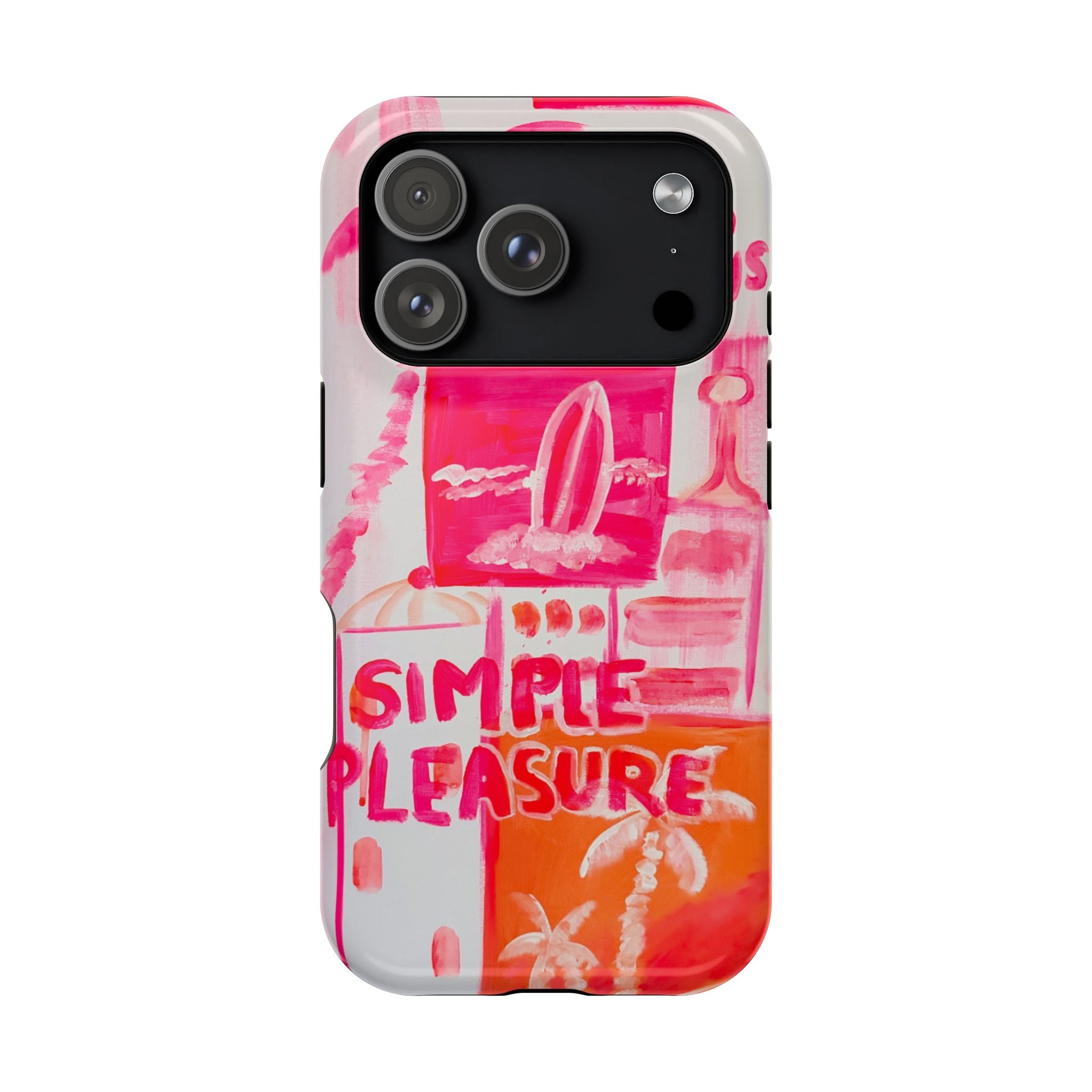 Pink Paradise MagSafe Case – Inside & Out by KIB CREATIVE LLC