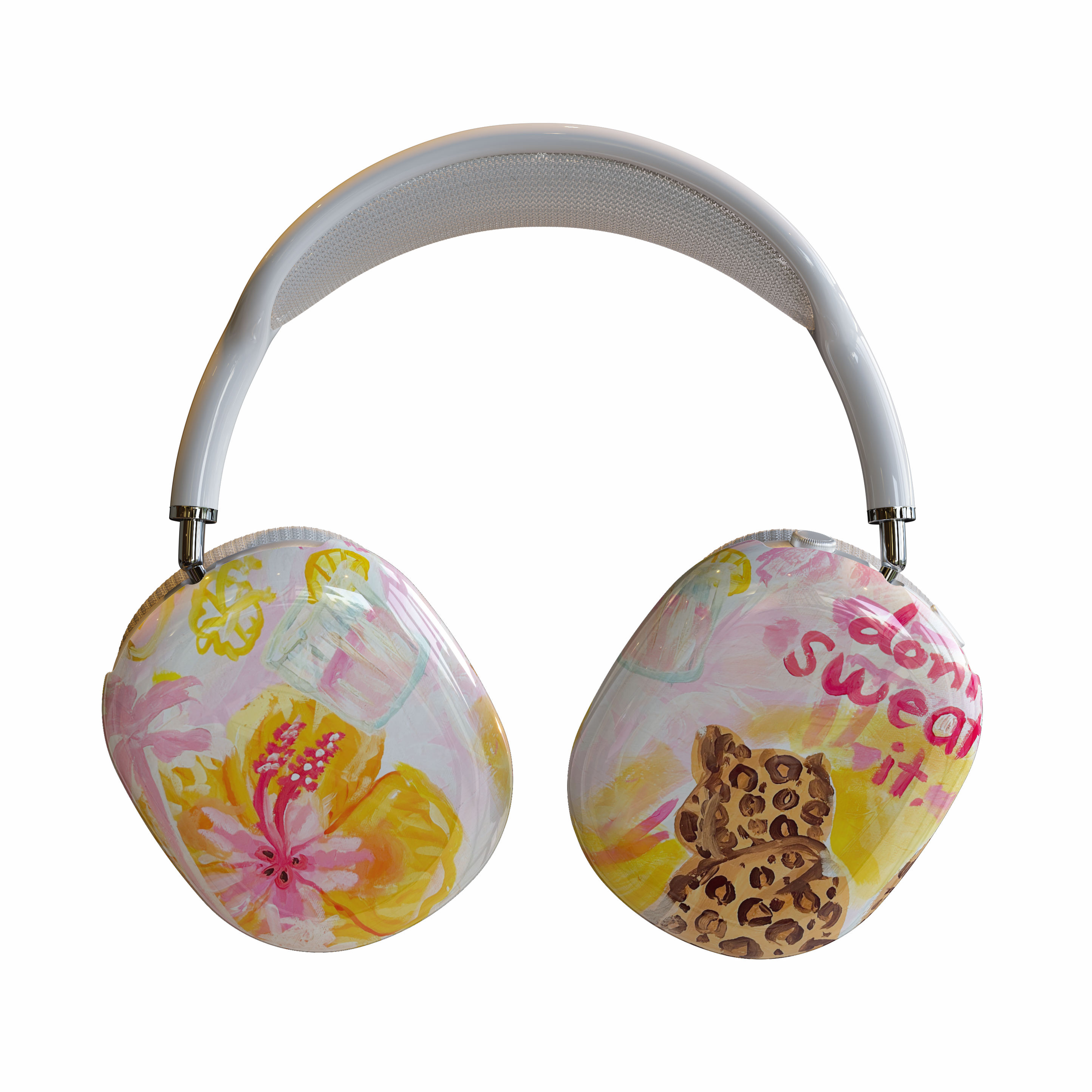 Don't Sweat It Airpod Max Covers – Inside & Out by KIB CREATIVE LLC